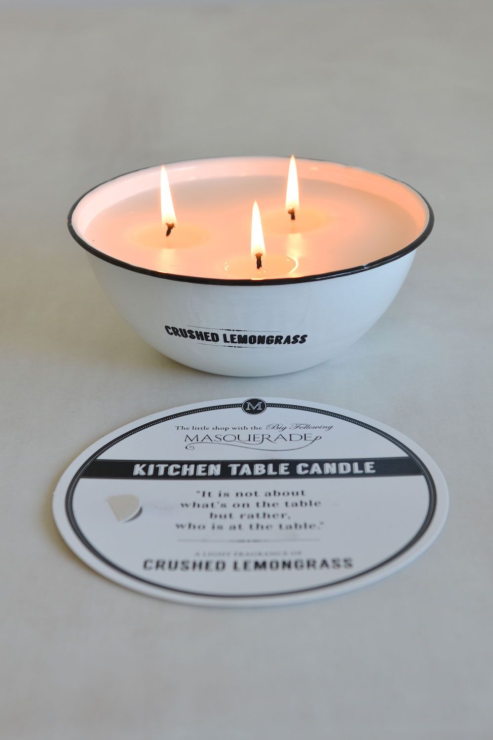 Kitchen Table Scented Candle | Masquerade